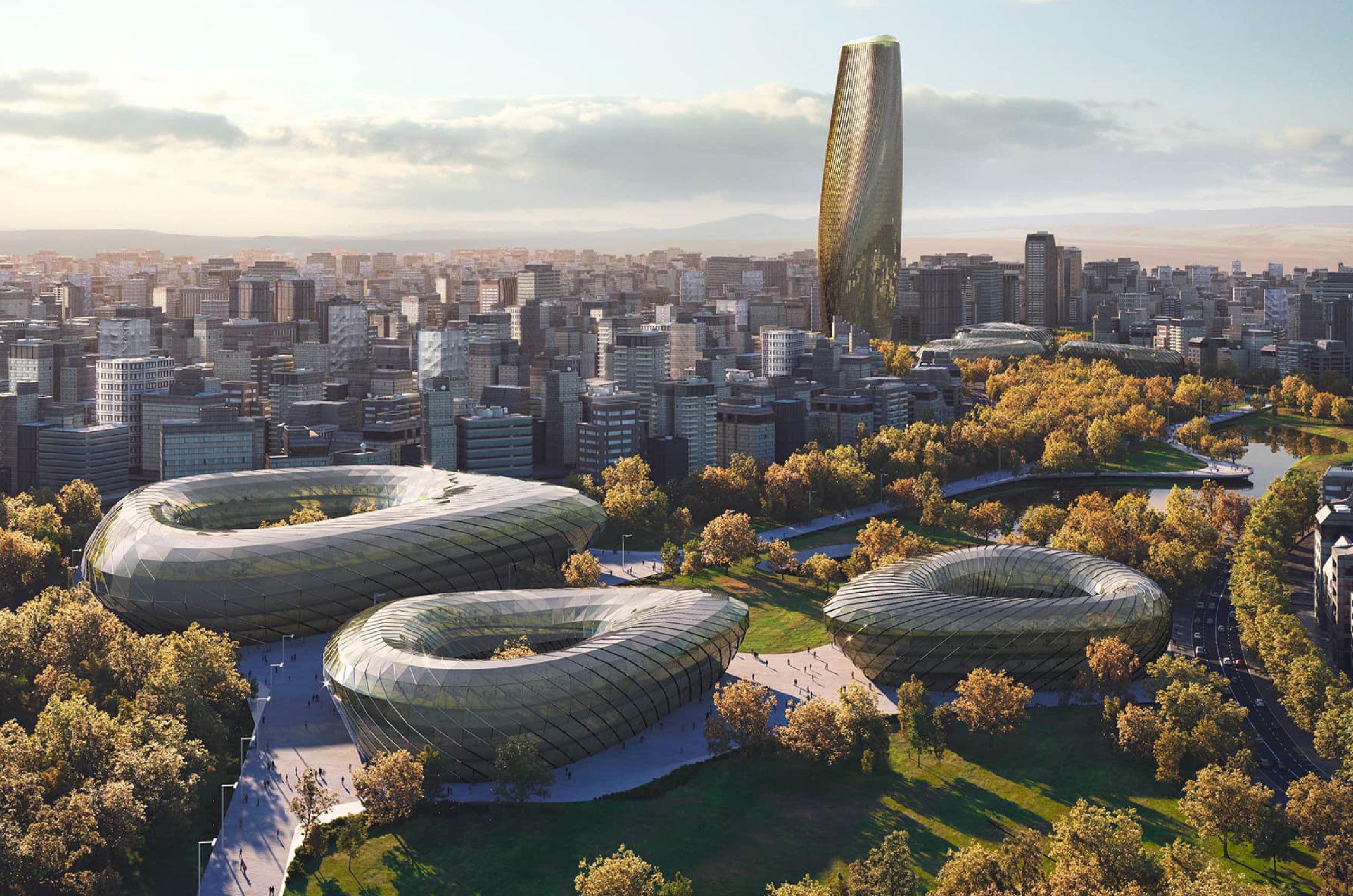 Taichung Gateway Park - ON-A. | Empowering Architectural Ideas